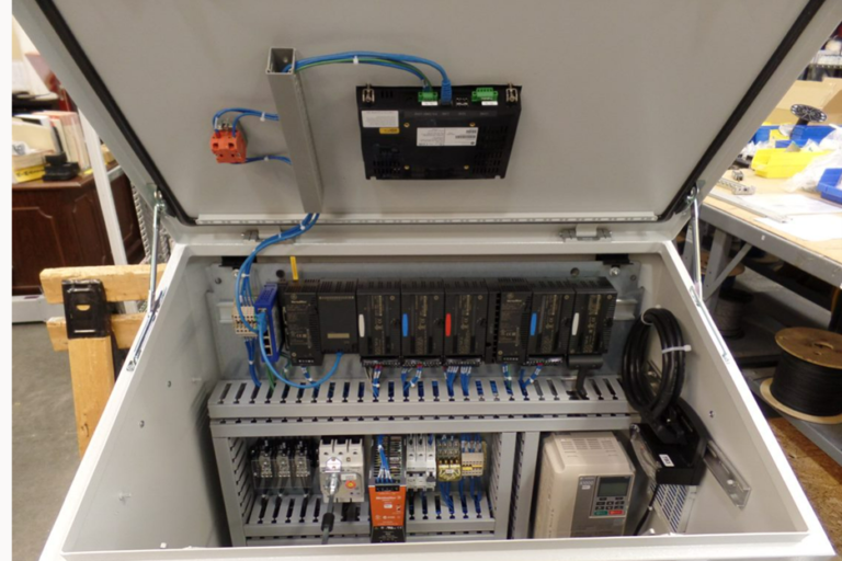 VFD & PLC Electrical Control Panel